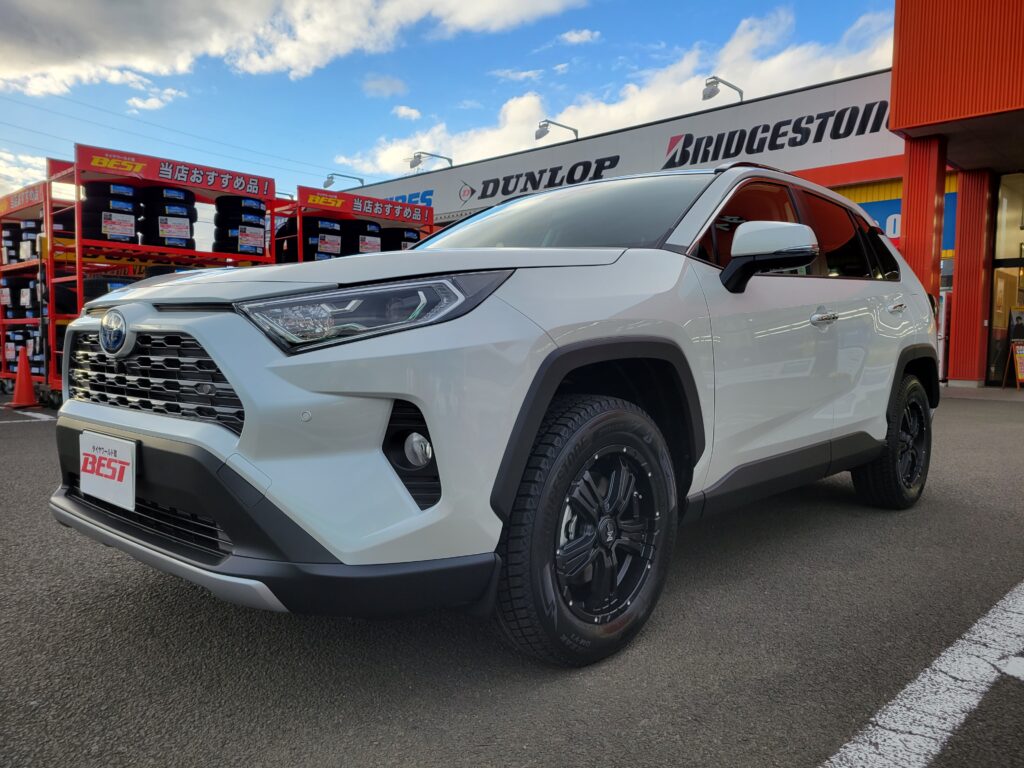【トヨタ】50系RAV4におすすめスタッドレスタイヤ！ホイールもご紹介！ - タイヤワールド館ベスト 店舗Blog