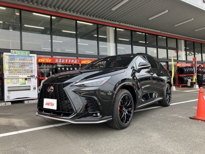 BEST写真館 | レクサス NX 20系 の RAYS(レイズ) HOMURA ホムラ 20 グロッシーブラック/リムエッジDMC(BVK) を表示 | タイヤとアルミホイールの専門店 ...