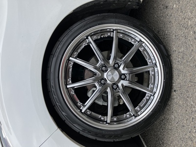 BEST写真館 | ホンダ オデッセイ RC1/RC2/RC4 の WORK(ワーク) Lanvec ランベック 19 グリミットブラック(GTK) を表示 | タイヤとアルミホイールの専門店 ...