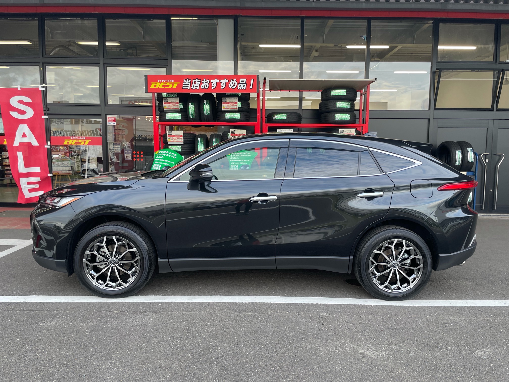 BEST写真館 | トヨタ ハリアーハイブリッド AXUH80/AXUH85 の Weds(ウェッズ) Kranze クレンツェ 19 SBC ...