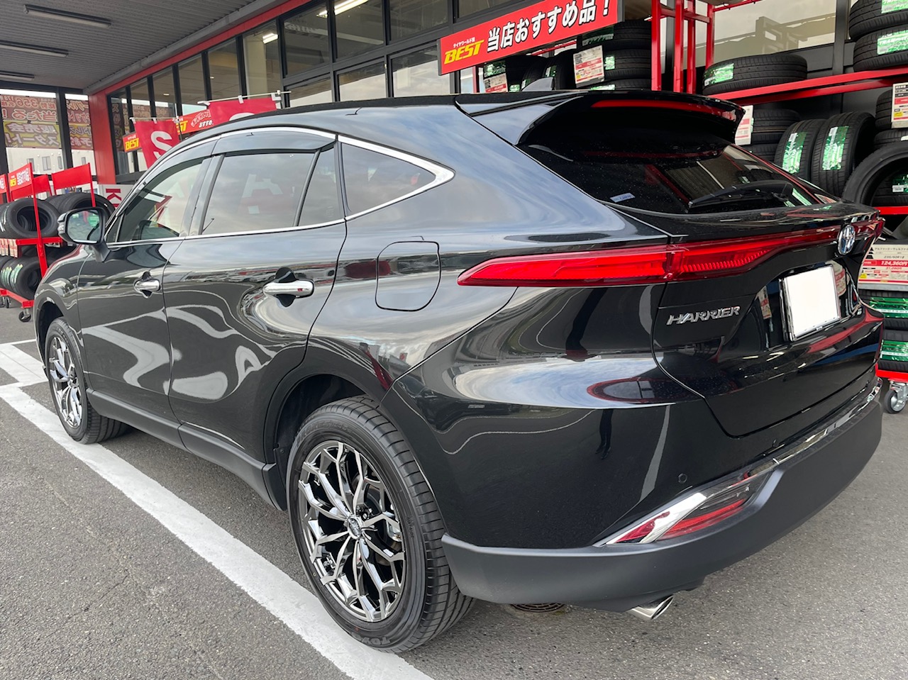 BEST写真館 | トヨタ ハリアーハイブリッド AXUH80/AXUH85 の Weds(ウェッズ) Kranze クレンツェ 19 SBC ...