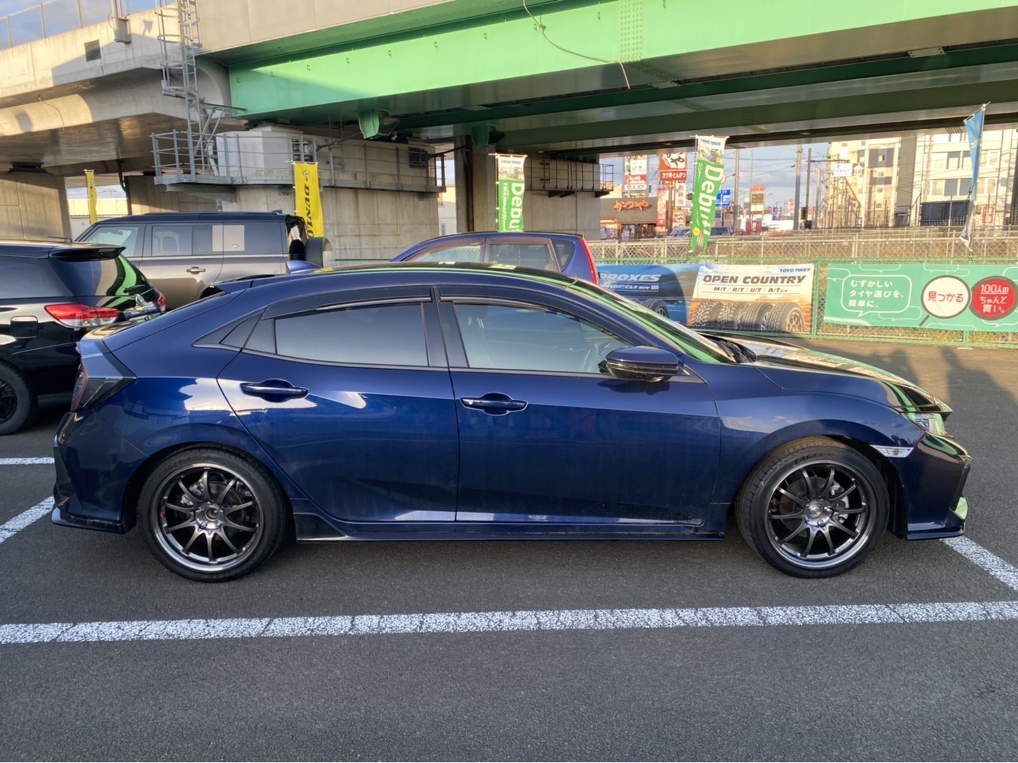 BEST写真館 | ホンダ シビックハッチバック FK7 の RAYS(レイズ) VOLK RACING ボルクレーシング 18 プレスド ...