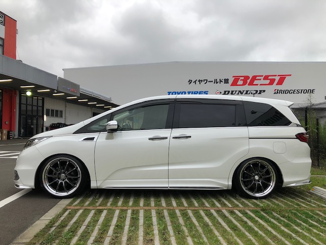 BEST写真館 | ホンダ オデッセイ RC1/RC2/RC4 の WORK(ワーク) WORK EMOTION ワーク エモーション 20 グリミットブラック(GTK) を表示 | タイヤと ...