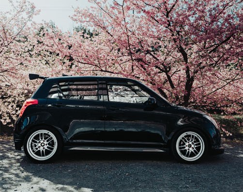 BEST写真館 | スズキ スイフトスポーツ ZC31S の ENKEI(エンケイ) Racing レーシング 17 シルバー を表示 ...