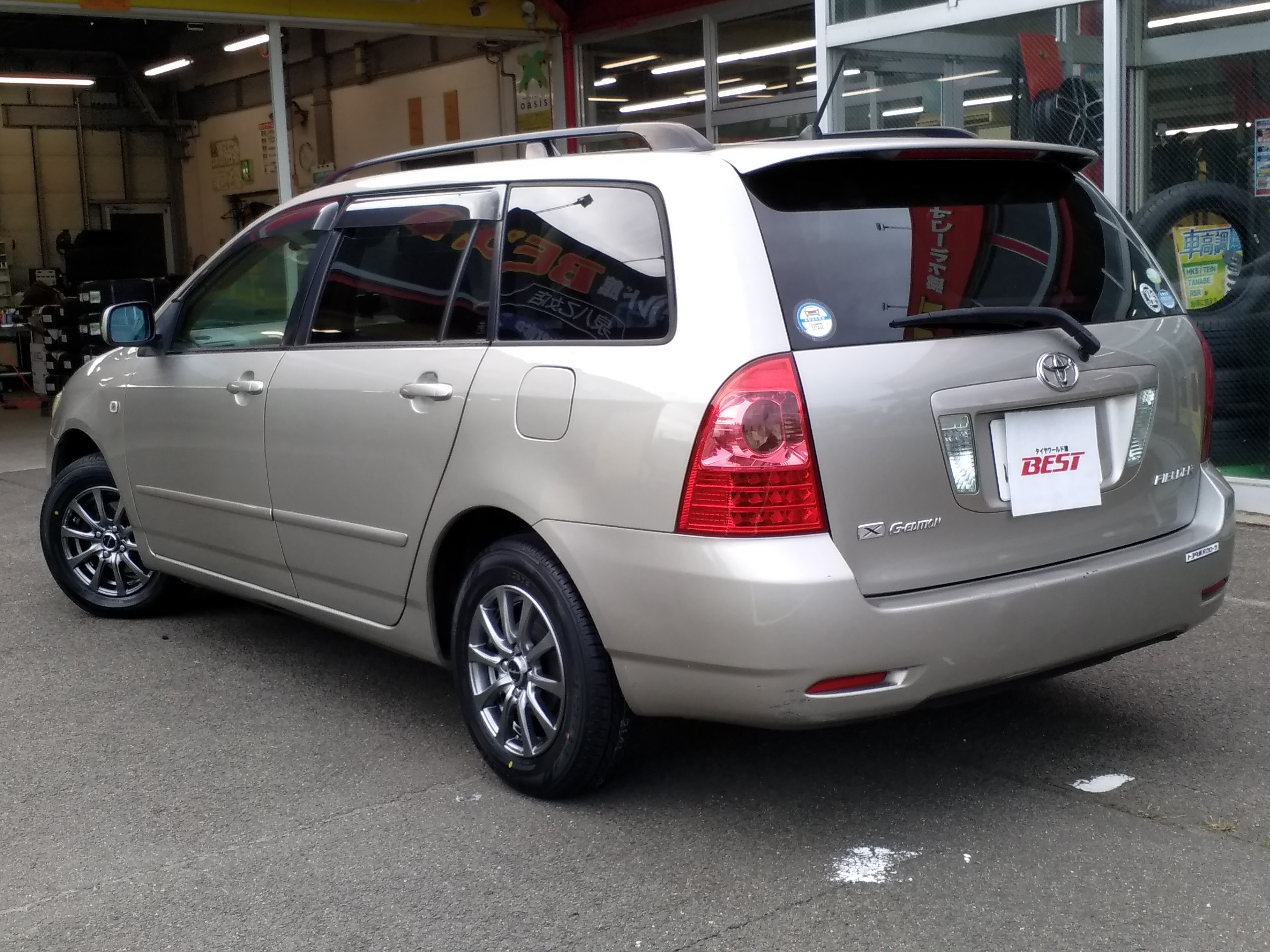 BEST写真館 | トヨタ カローラフィールダー NZE121G/NZE124G/CE121G の MID(マルカ) MID WHEELS ...